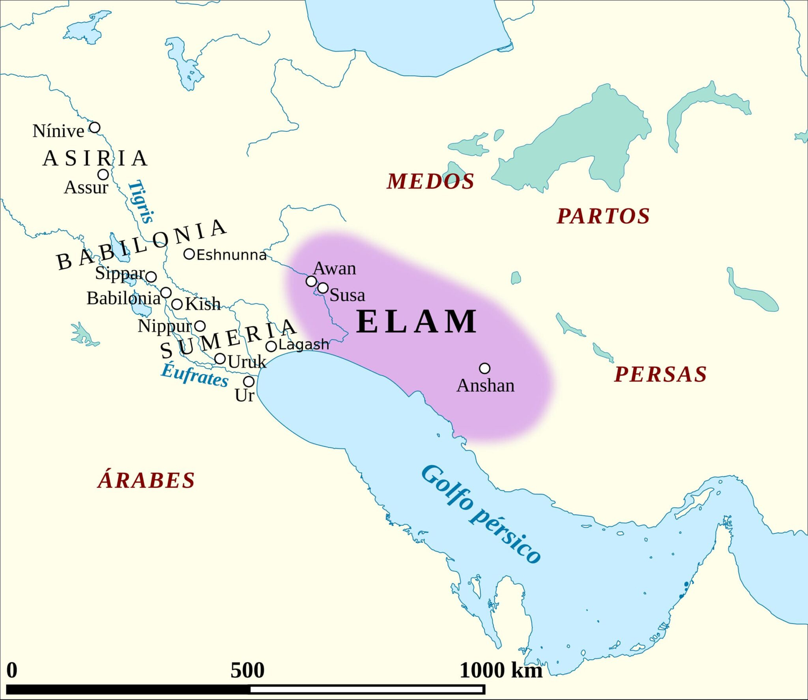 El reino de Elam - informacionmanu.es
